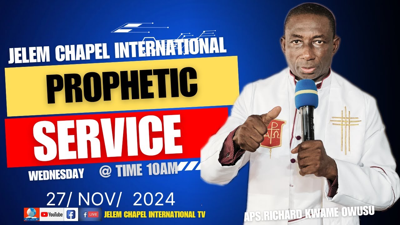 ( 27 - NOV - 2024) PROPHETIC DECLARATION SERVICE - YouTube