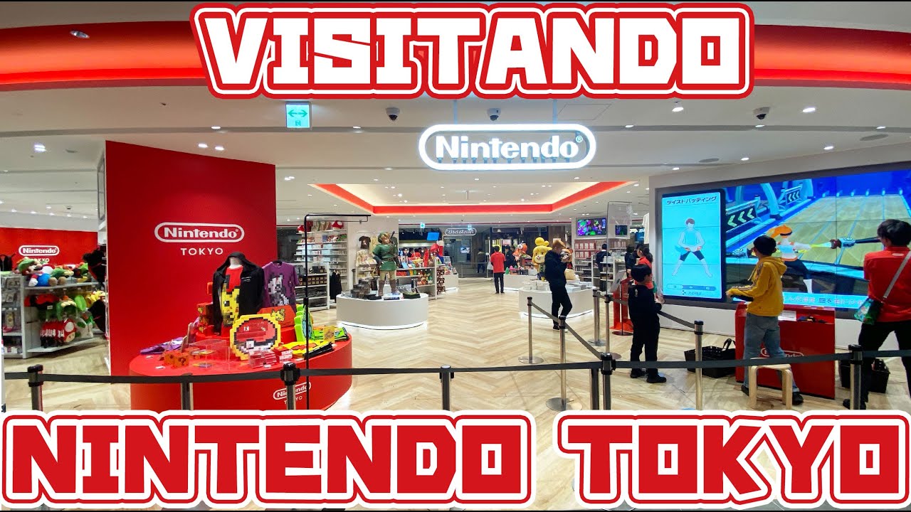 [NINTENDO]VISITANDO LA TIENDA DE NINTENDO TOKYO EN SHIBUYA PARCO ...