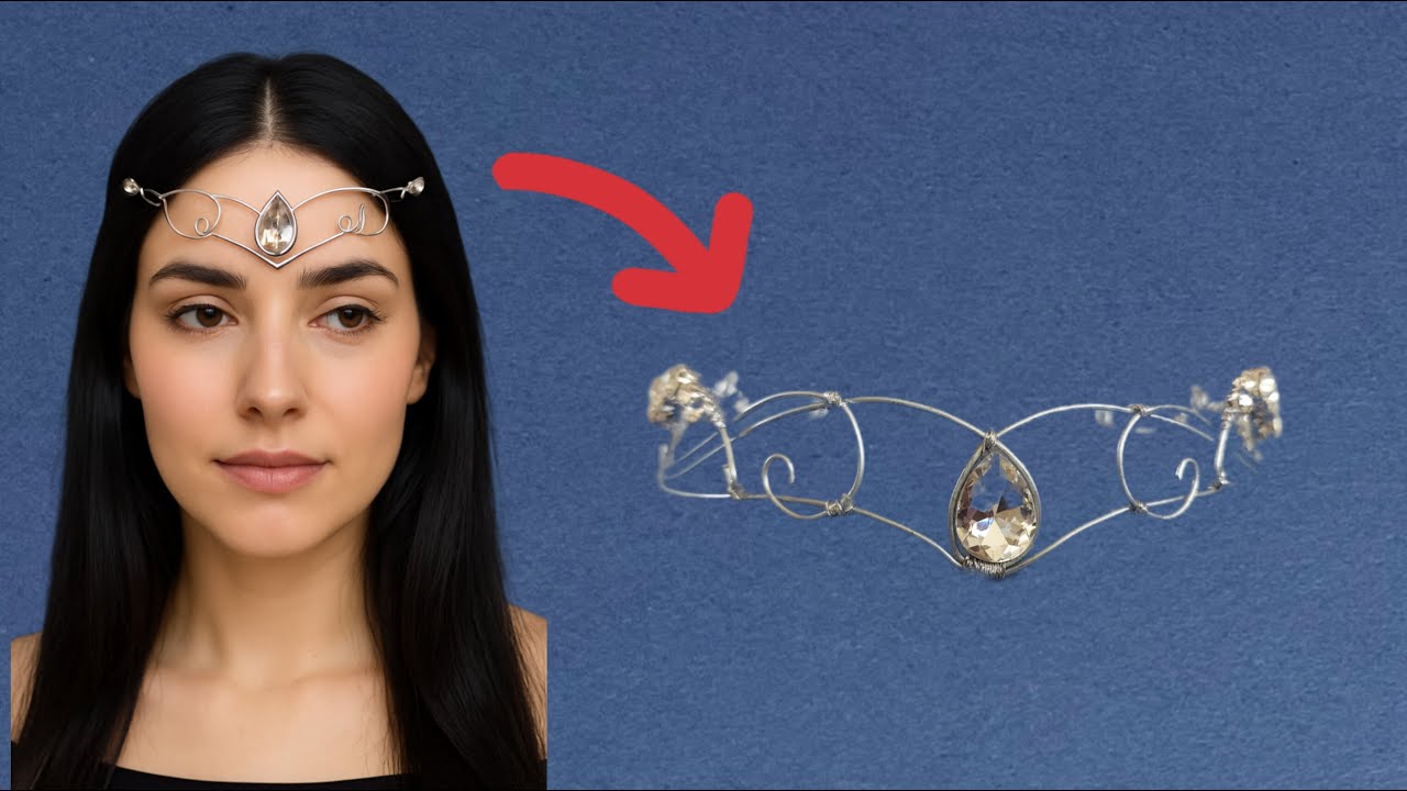 July 13, 2025How to Make a Delicate Wire Tiara | DIY Elven-Style ...
