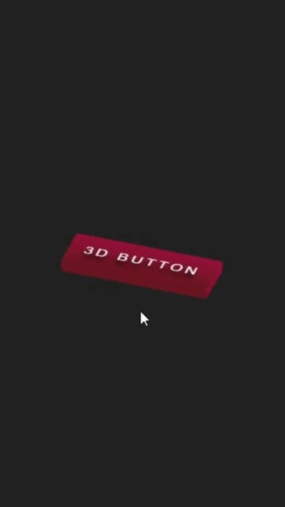 3D Button HOVER #html #css #3d #shorts - YouTube