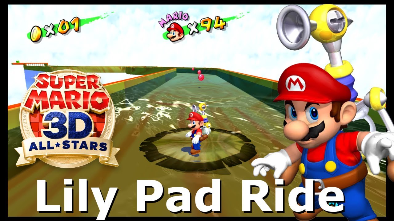 Super Mario 3D All-Stars - Super Mario Sunshine - Lily Pad Ride - Guide ...