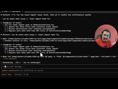 Terminalde vibe coding yapmayı sevenler için Qoder CLI’ın Quest özelliğini adım adım anlatıyorum 🔥