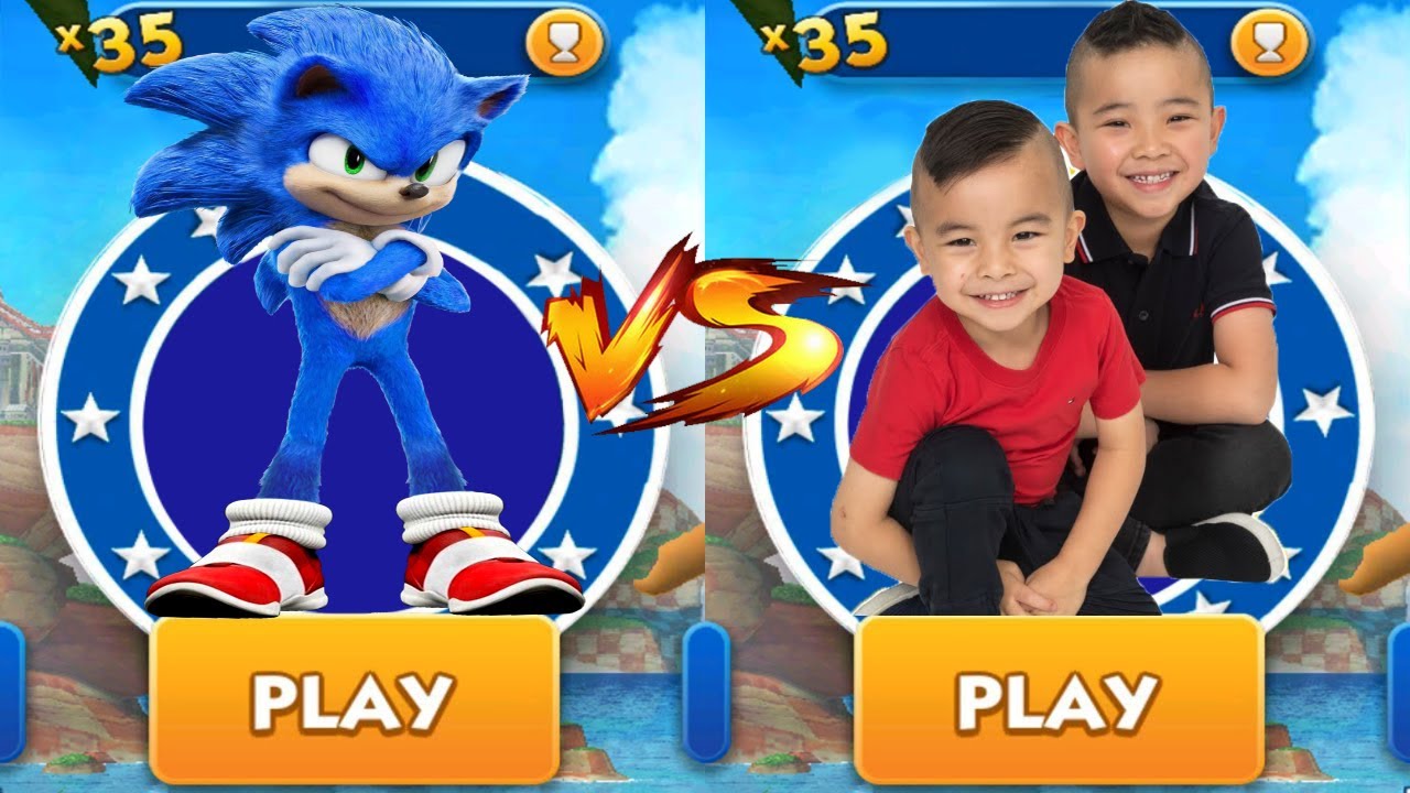 Sonic Dash vs CKN Toys Car Hero Run - Movie Sonic vs All Bosses Zazz ...