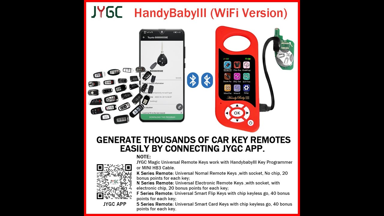 How to use Handy Baby III decode 96bits 48? - YouTube
