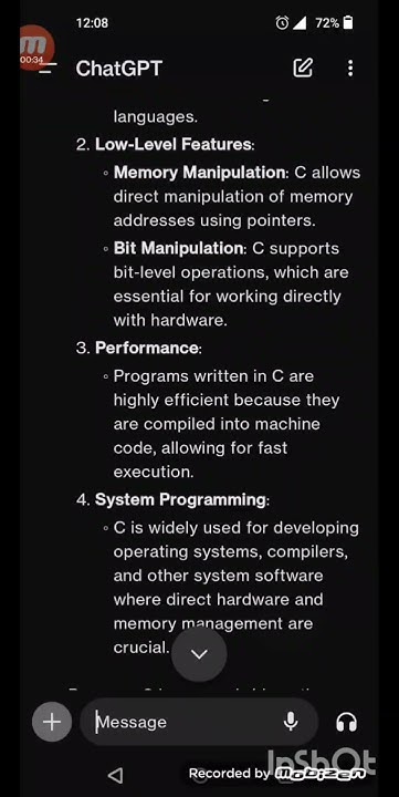 Why Is C Called A Mid Level Programming Language Coder Cprogramming Computerprogramming
