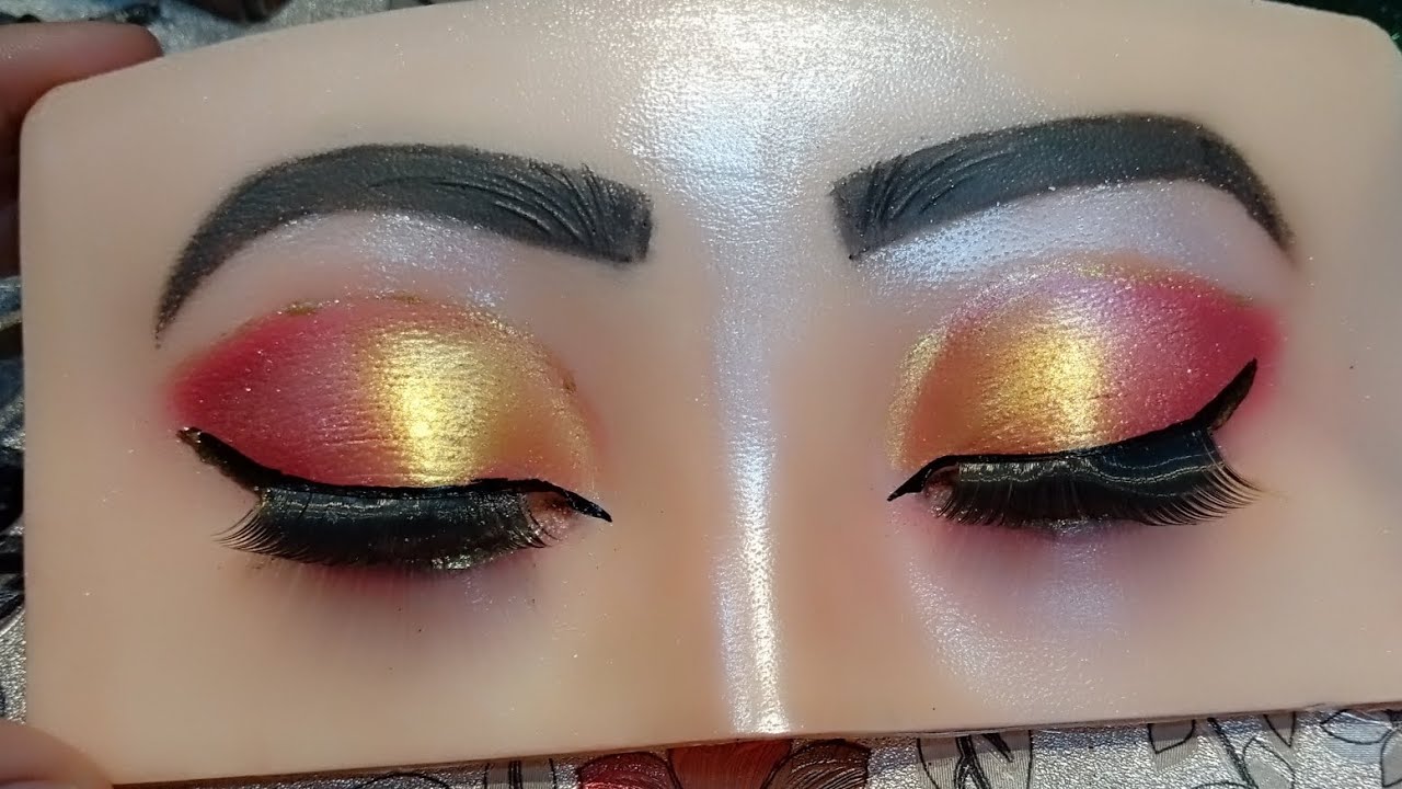 beautiful bridal eye makeup tutorial 🥰 - YouTube