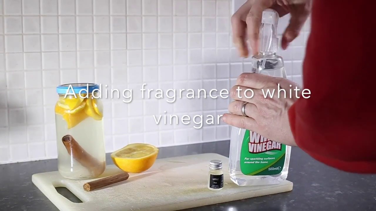 Fragranced white vinegar - YouTube
