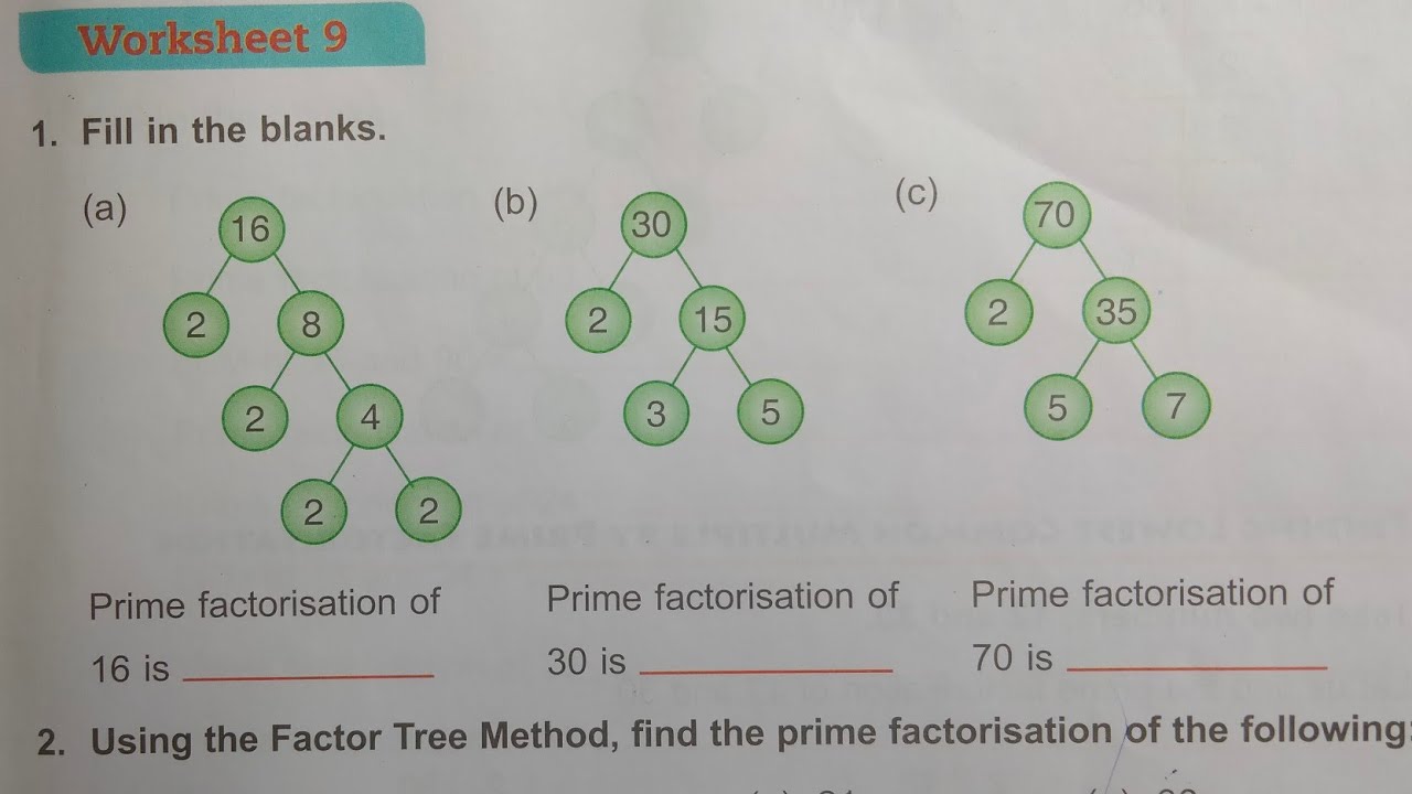 math class 5 chapter 3 worksheet 9 dav public school // math class 5 ...
