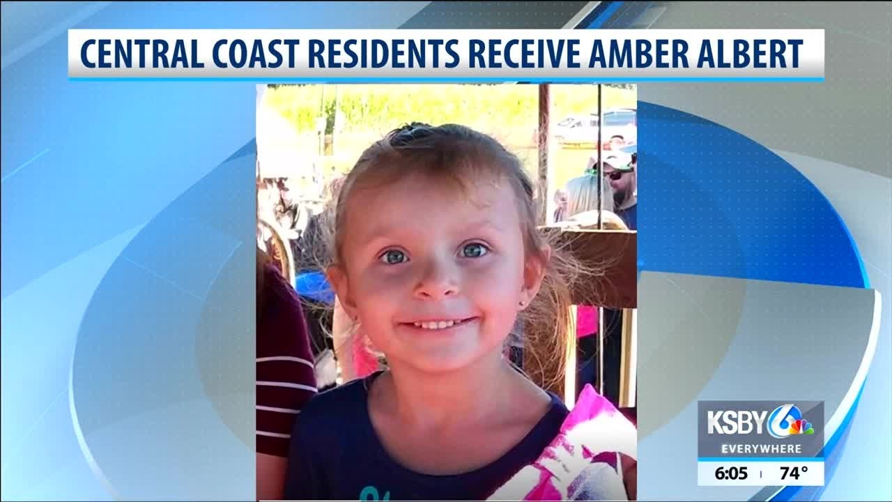 Central Coast Residents Recieve Amber Alert For Missing Girl Youtube
