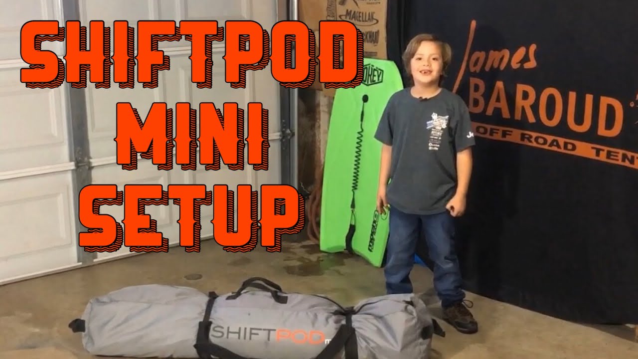 Duke sets up the shiftpod Mini! - YouTube