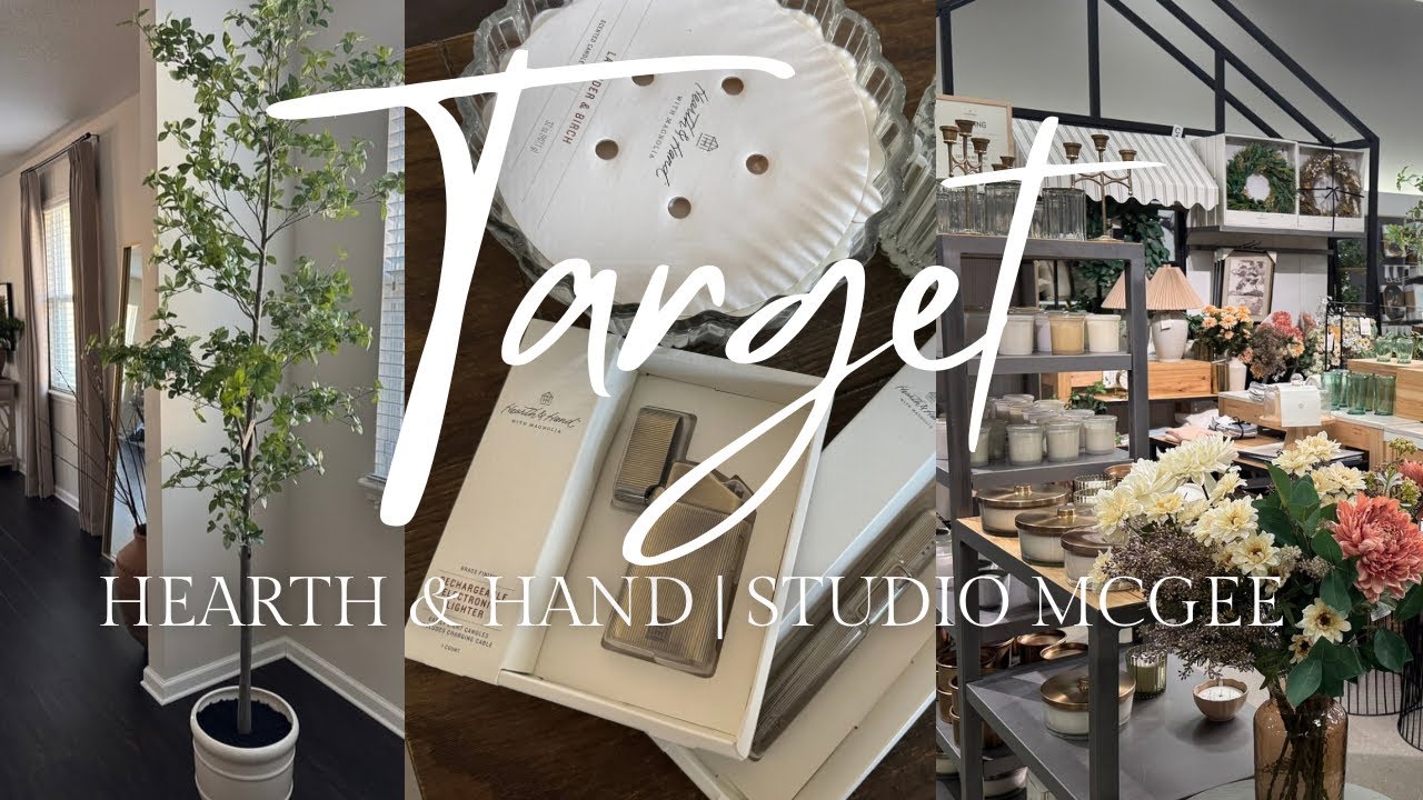 SHOP WITH ME | TARGET SPRING HEARTH & HAND, STUDIO MCGEE & MORE - YouTube