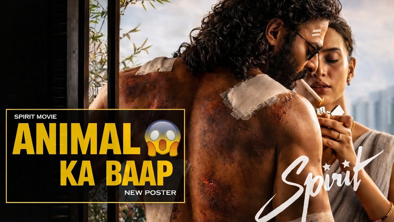 PRABHAS KA COMEBACK? : SPIRIT MOVIE NEW POSTER - YouTube