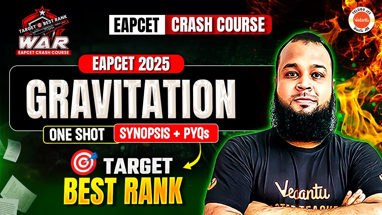 Oscillations -One Shot | Synopsis + PYQs | EAPCET 2025 Preparation MPC ...