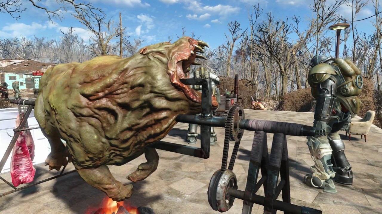 FALLOUT 4 MODS BETTER COOKING STATIONS - YouTube