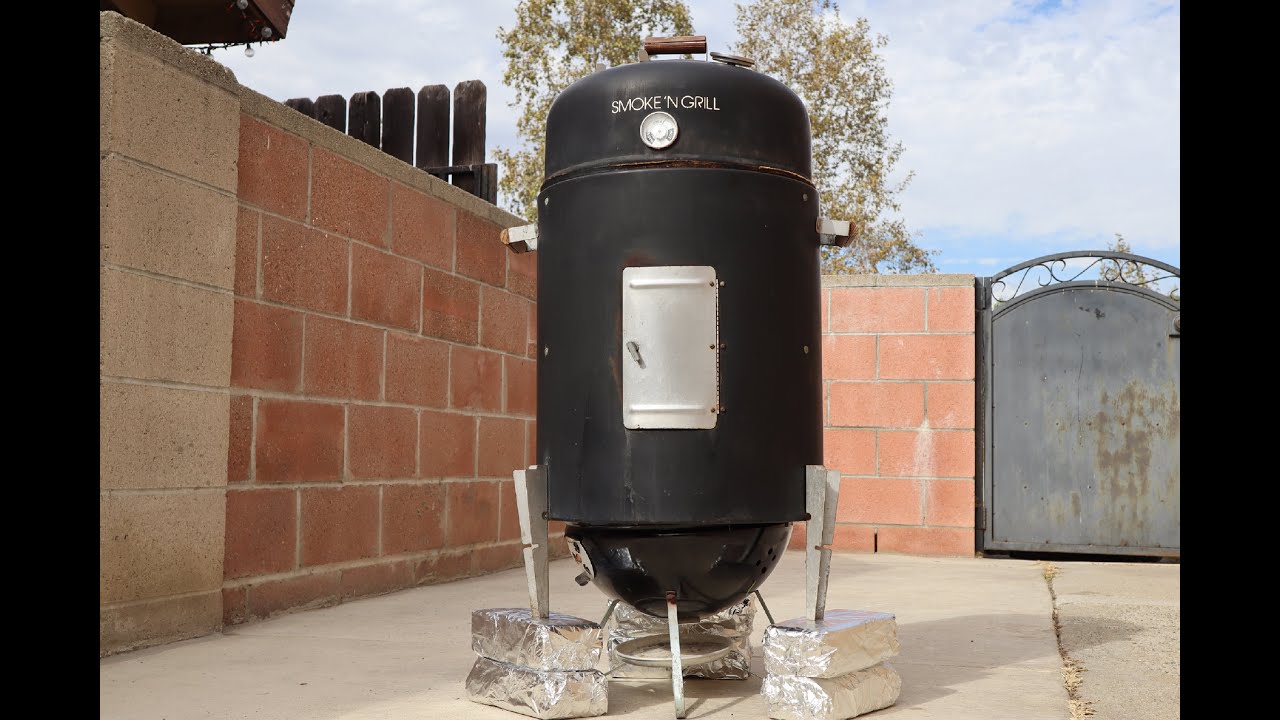 Brinkman Grill and Smoke Modifications Part Two - YouTube