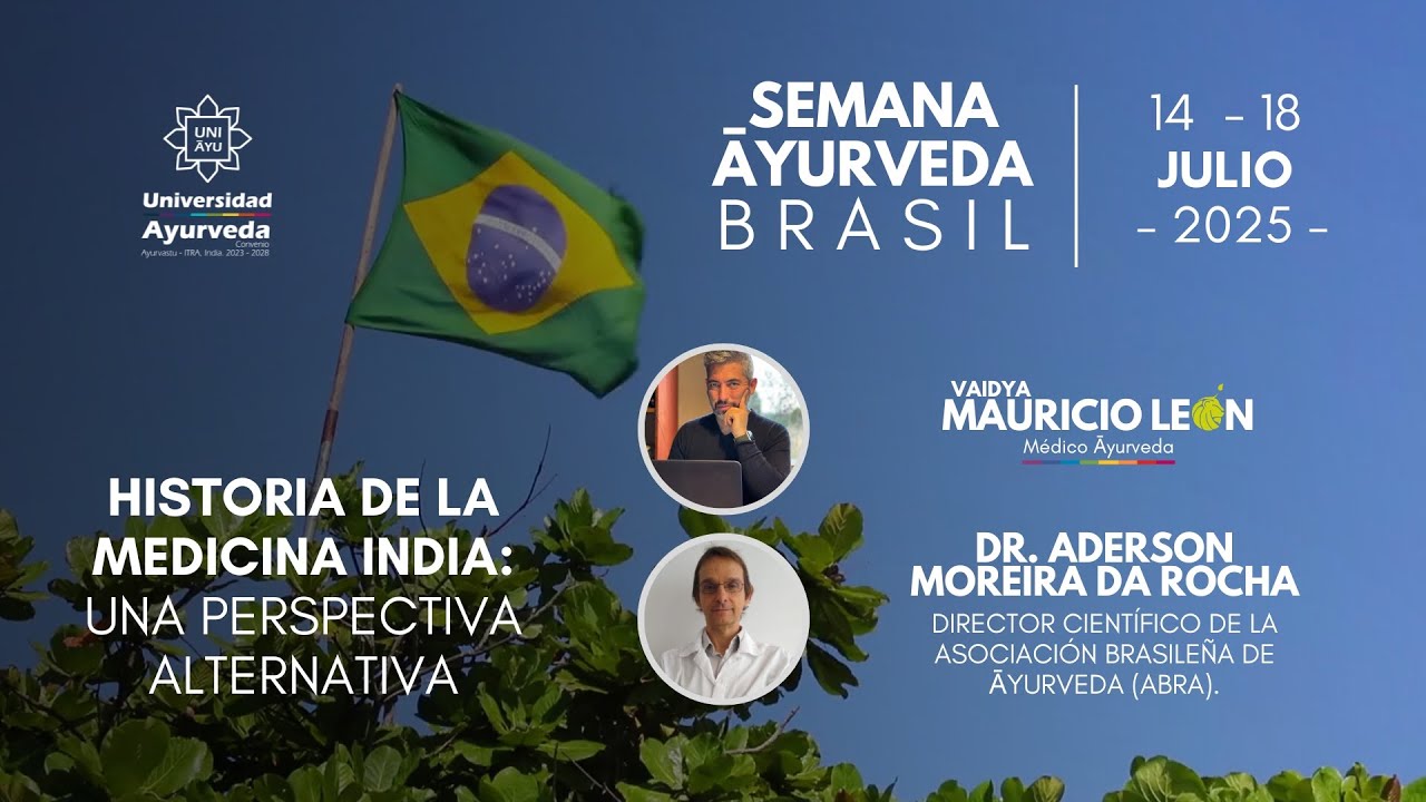 HISTORIA DO ĀYURVEDA E OS CLÁSICOS COM DR. ADERSON DA ROCHA - YouTube