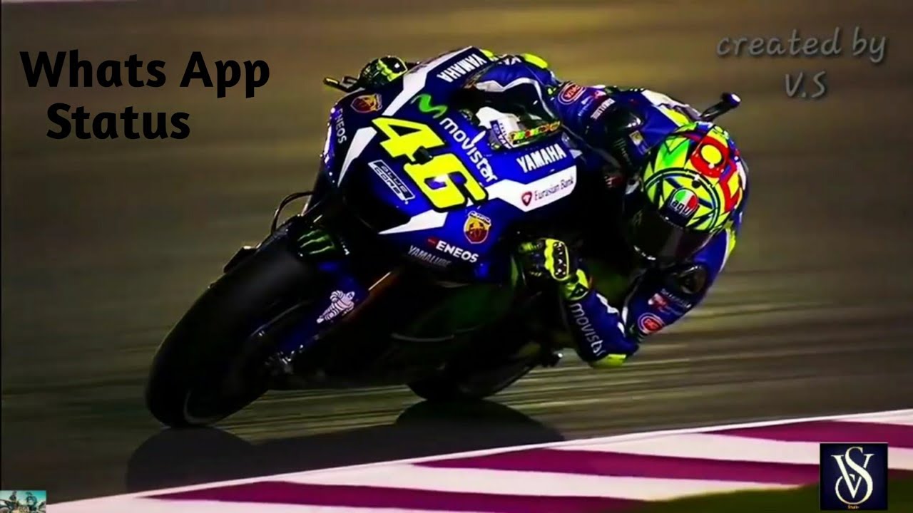 V.R 46 BIKE RIDING WHATS APP STATUS - YouTube