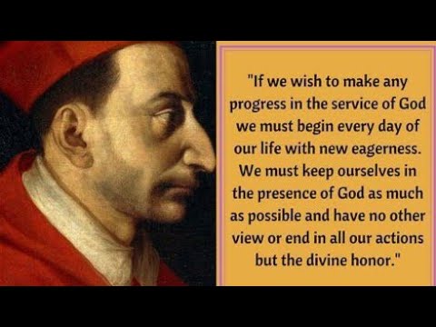 Saint of the Day for November 4. Saint Charles Borromeo. - YouTube