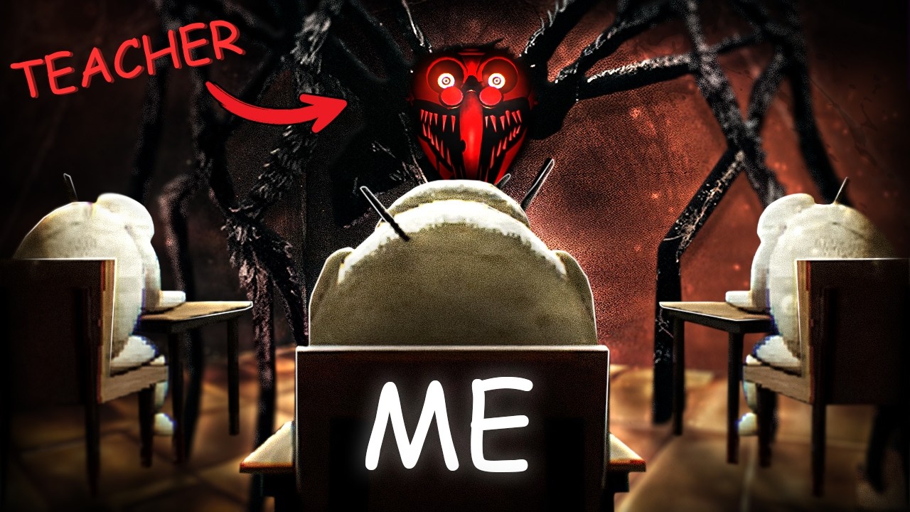 A Horror Game Where I Have To Cheat On My Exam Without My SPIDER ...