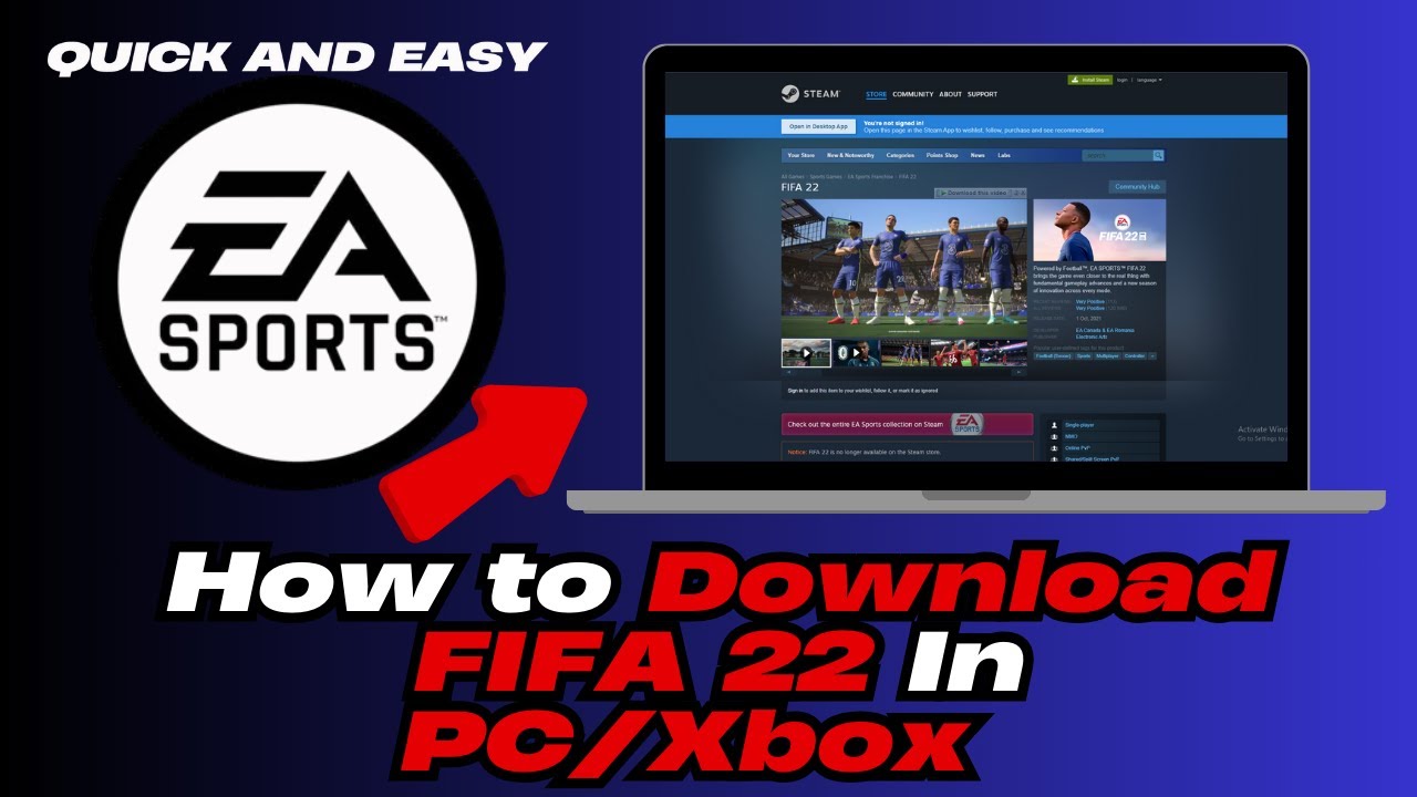 How to Download FIFA 22 In PC/Xbox | FIFA 22 Game | FIFA - YouTube