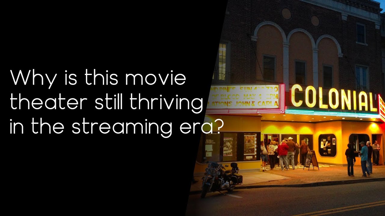 Why is this movie theater still thriving in the streaming era? - YouTube