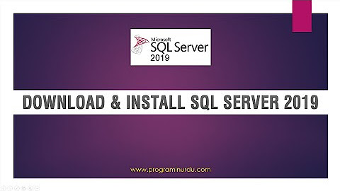 SQL Server Tutorials In Urdu and Hindi - YouTube