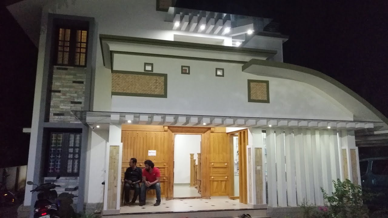 Modern double story home for 50 lakhs with interiors | Video tour - YouTube