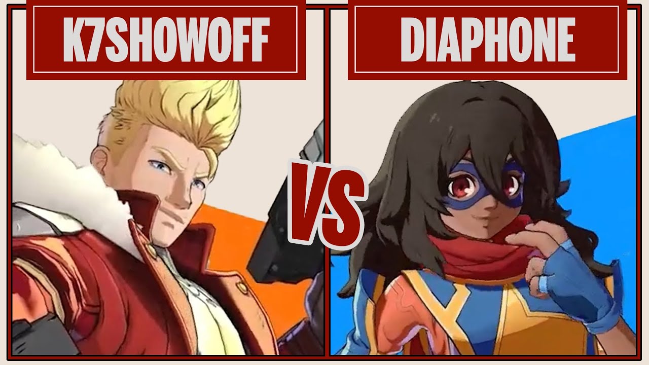 MARVEL TOKON K7SHOWOFF (StarLord) vs DIAPHONE (Ms.Marvel) High Level ...