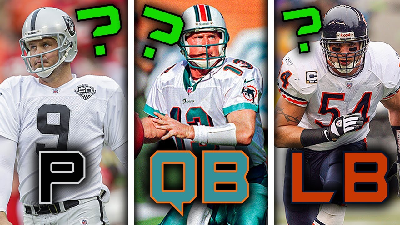 Who is the BEST Player at Every Position in the NFL Who NEVER Won a ...
