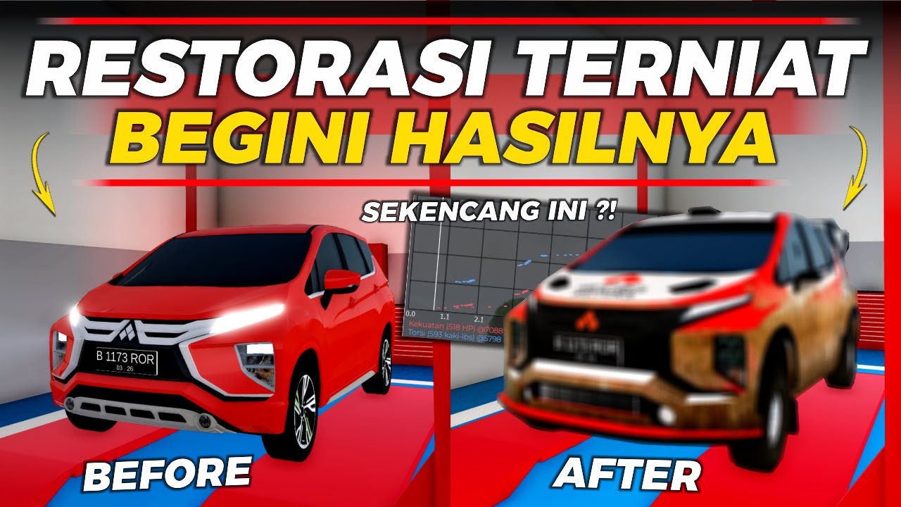 Kita Ubah XPANDER Biasa Jadi Spek Rally BENERAN 😋 - Roblox Car Driving ...