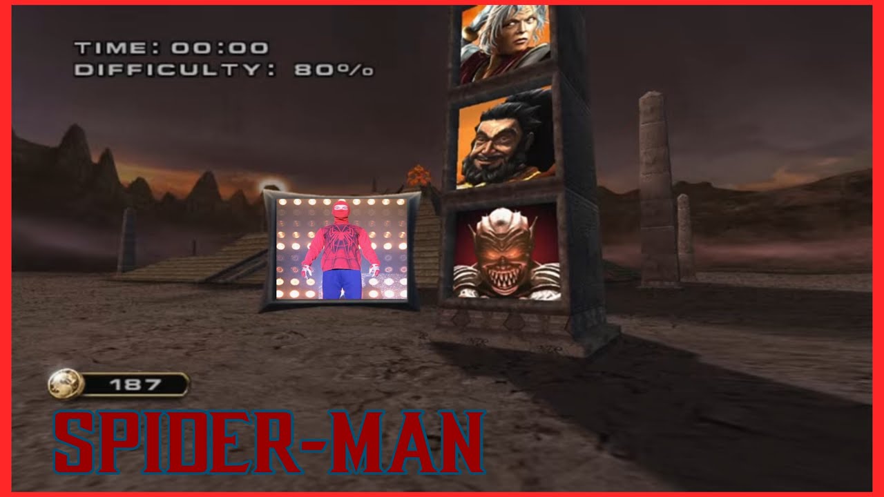 SPIDER-MAN (Human Spider Outfit) “Max Difficulty” - Mortal Kombat ...