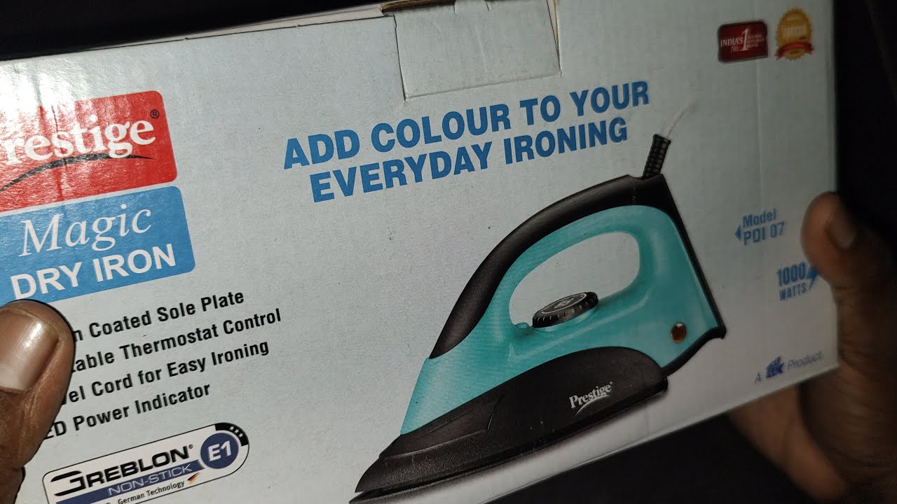 Budget Prestige Iron Box | | Unboxing - YouTube