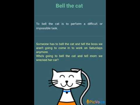 bell the cat idioms and phrases meaning with sentence YouTube