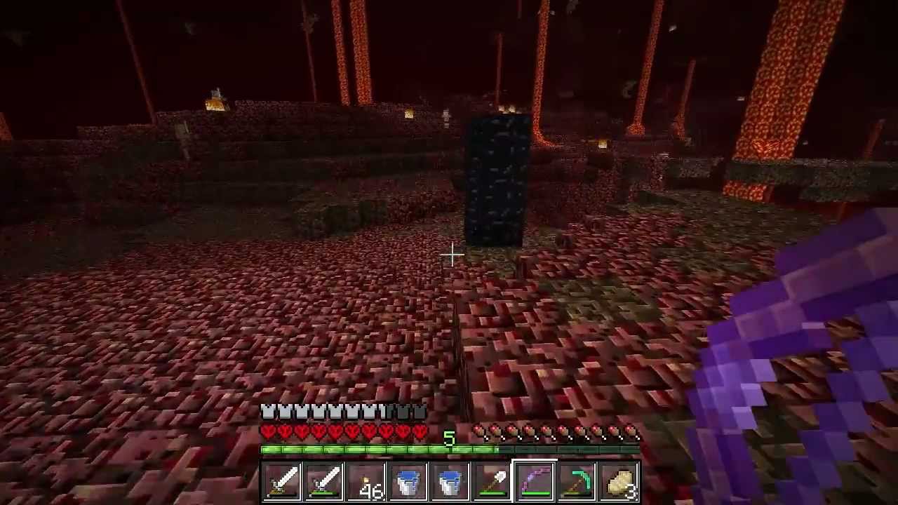 Minecraft Hardcore Mode Ep 18 The Nether Youtube