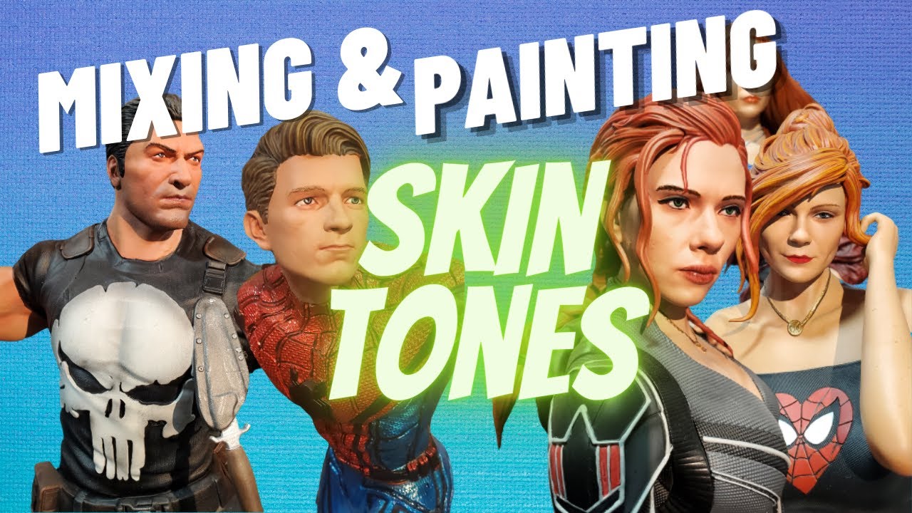 How I Mix and Apply My SKIN TONES in Real Time/ No Time Lapses - YouTube