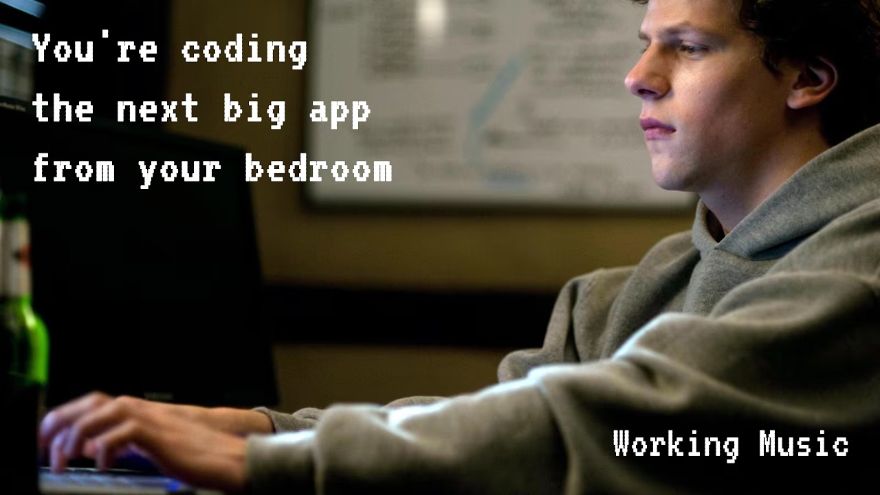You are coding the next big app from your bedroom | Music - YouTube