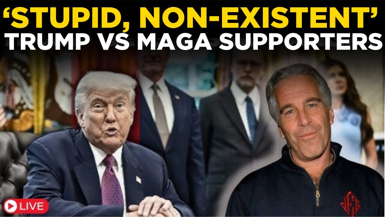 LIVE | Arab Leader STUNNED As Trump’s SHOCKING RANT Over Epstein Leaves ...