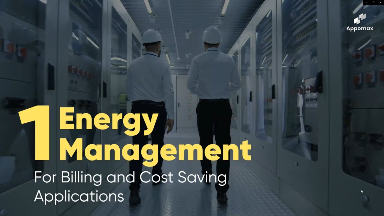 Energy Management Application using Appomax IIoT Platform - YouTube