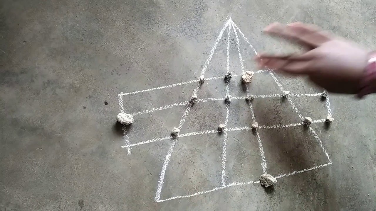 ஆடு புலி ஆட்டம் | 15ங் கரம் | Aadu puli Attam | Lambs & Tigers Game ...