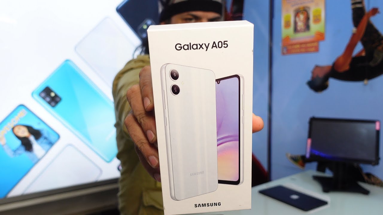 Samsung galaxy a05 + unboxing + camera test + price - YouTube