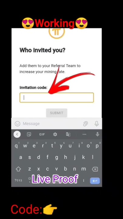 pi network invitation code। pi referral code। pi coin invitation code #picoin #referralcode # ...
