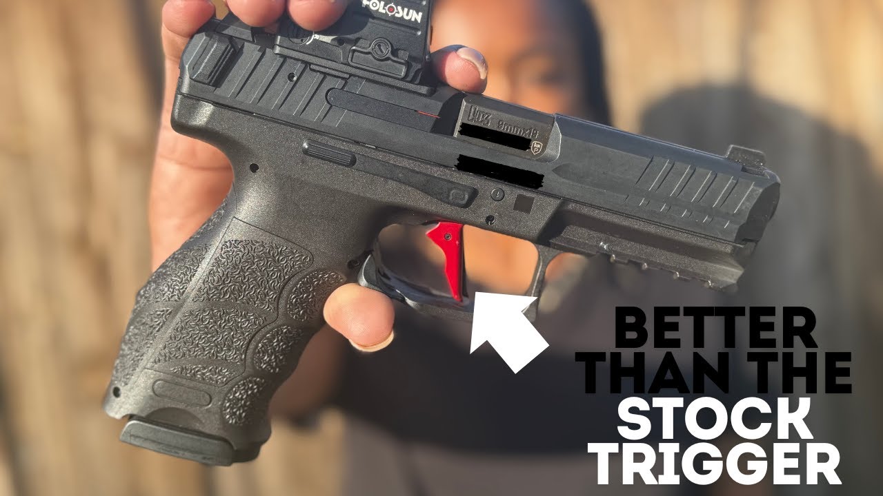 Upgraded My HK VP9 Trigger for Fast Shooting! - YouTube