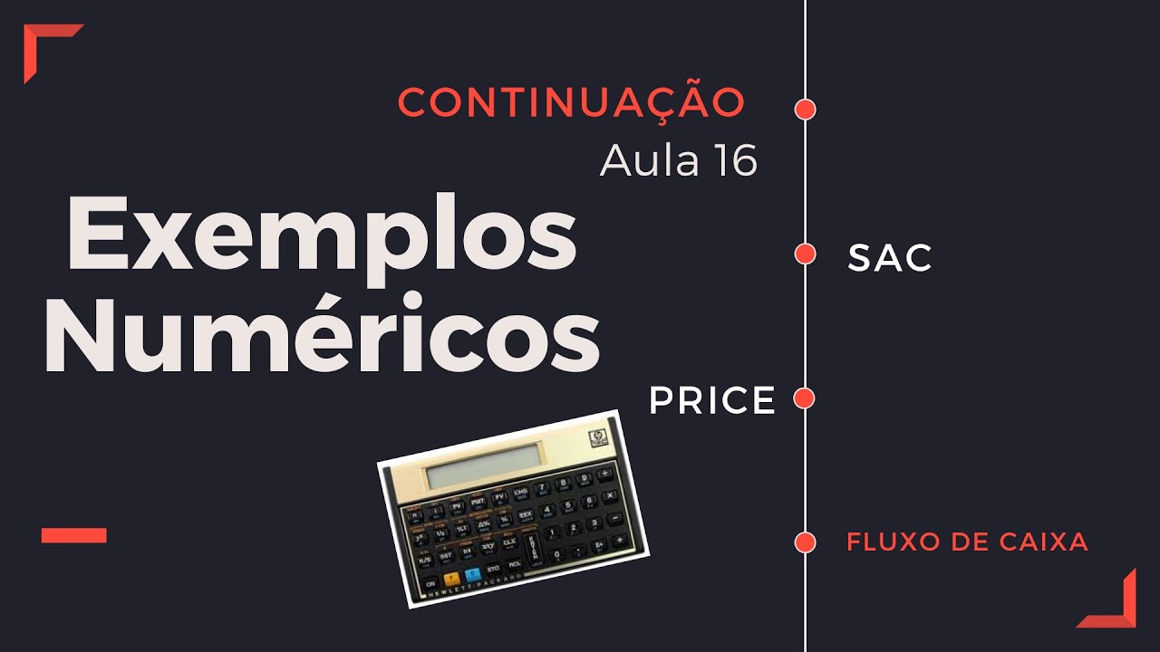 Exemplos Numéricos - Fluxos de Caixa Equivalente e Fluxos de Caixa ...