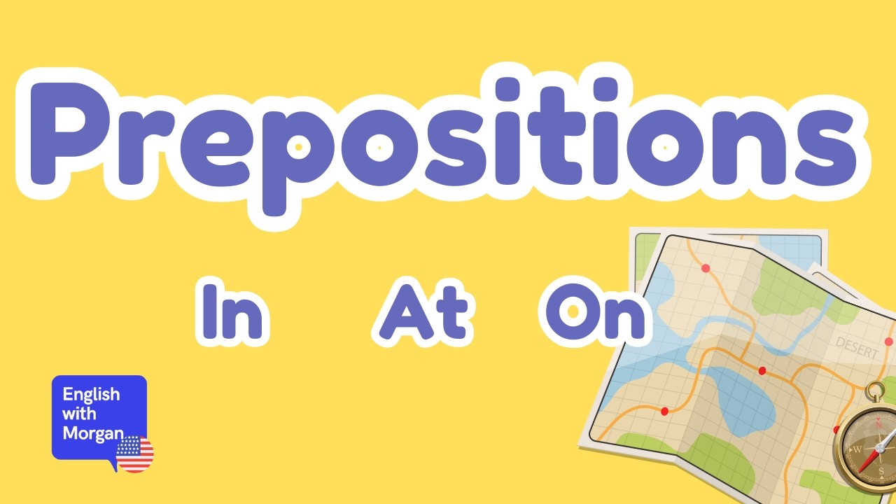 Prepositions of Location: In/ At/ On - YouTube