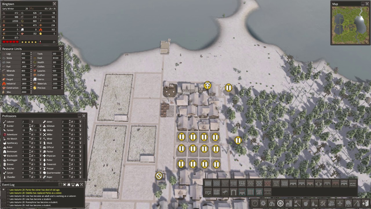 Banished Bingtown part 12 (Colonial charter) - YouTube