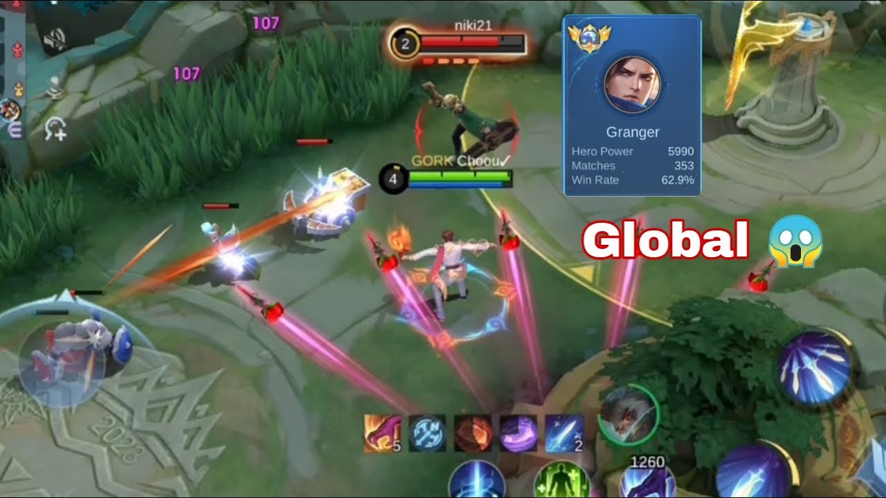I meet top global Granger 😱in rank match!! Win or lose!? (MLBB gusion ...