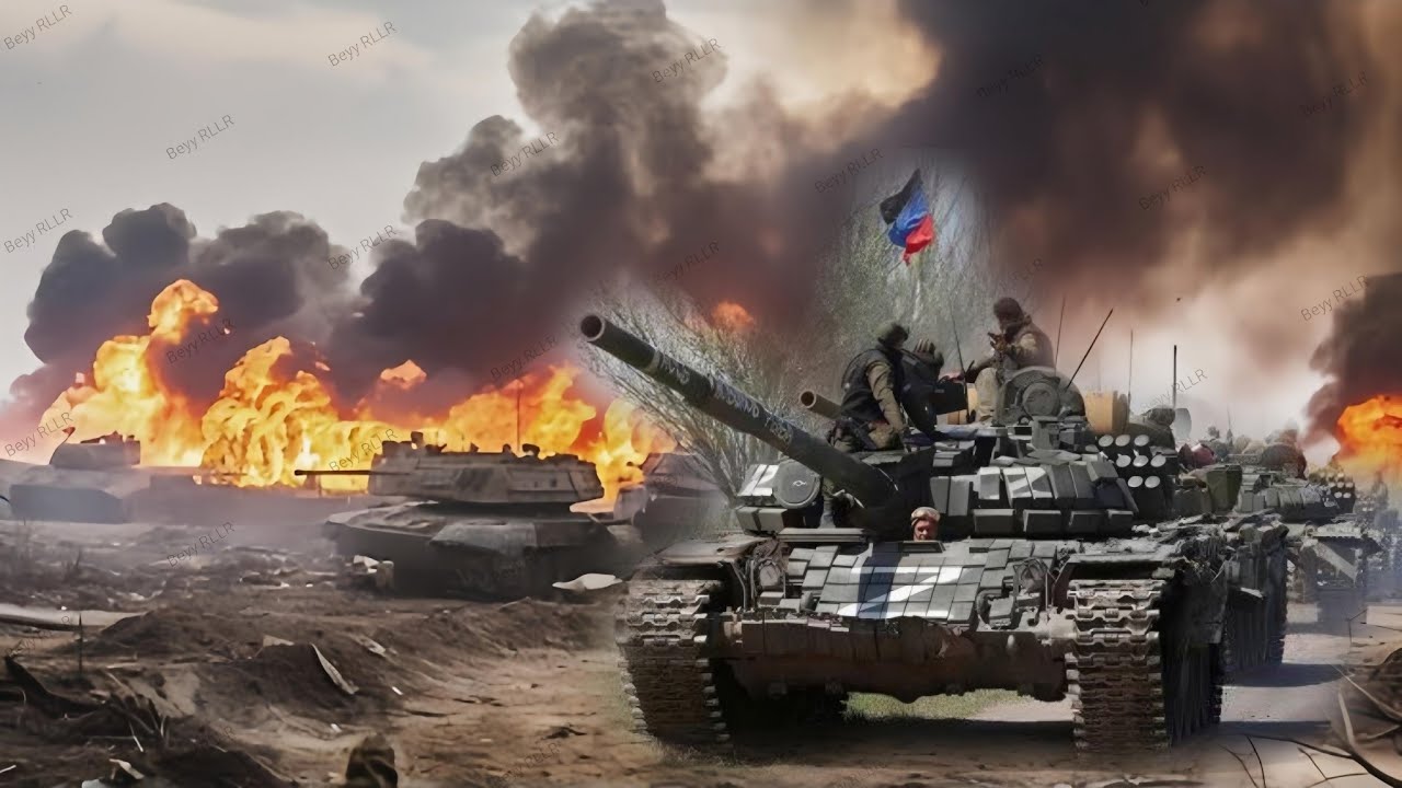 SHOCK THE WORLD! It was the most furious Russian T-72 tank attack you ...