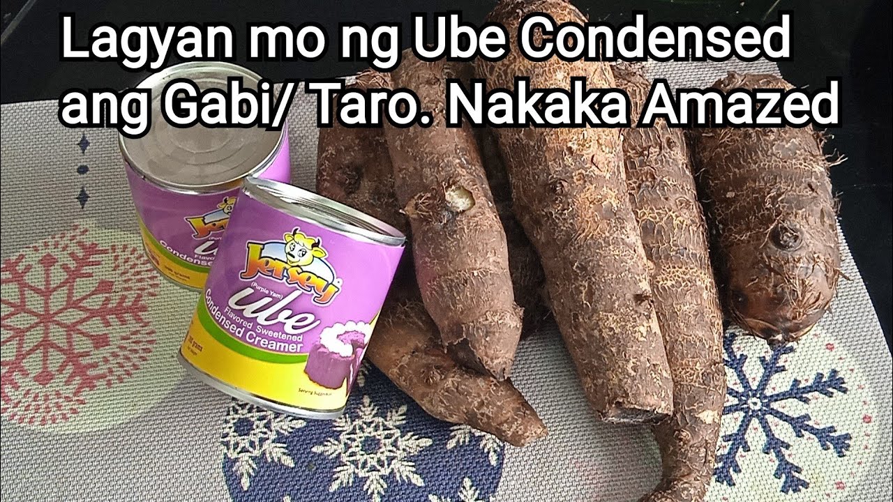 Taro/Gabi/San Fernando Halaya // How To Make Taro Halaya #cooking # ...