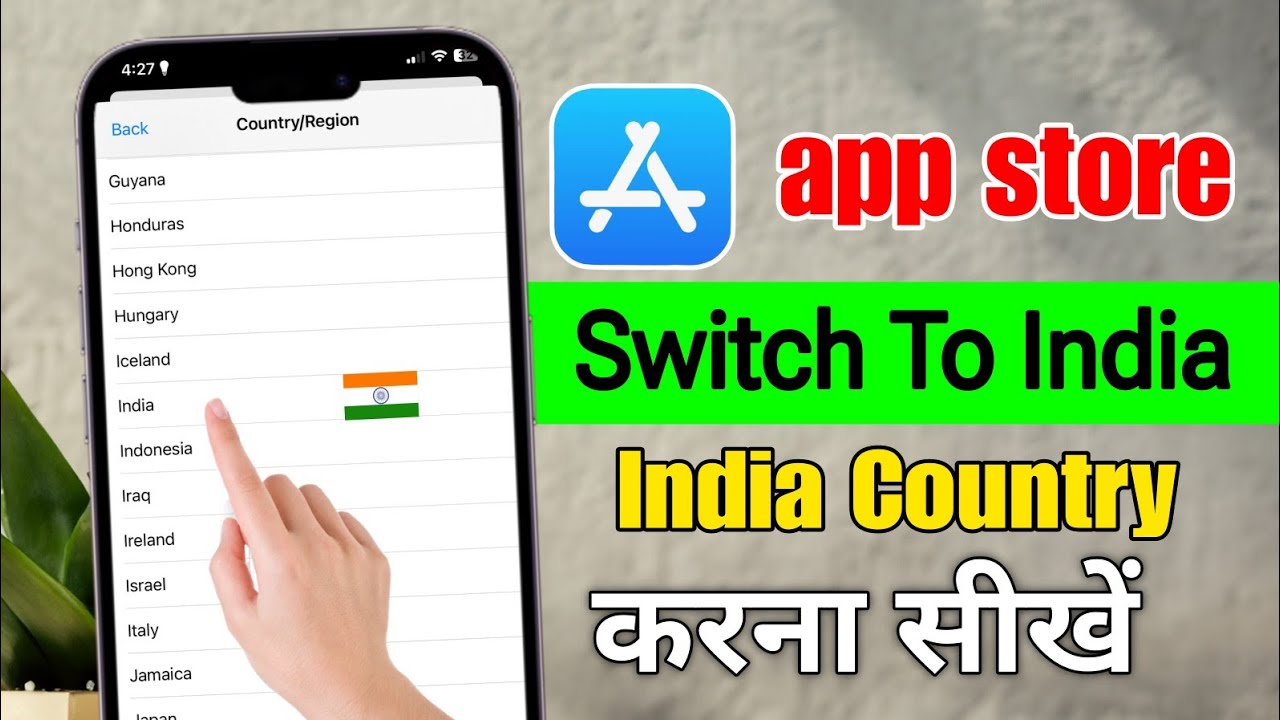 how to change india country in app store | iphone app store country ...