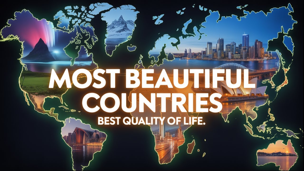 The Most Beautiful Countries (With The Highest Quality Of Life) - YouTube